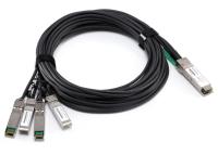 China Arista 40GbE QSFP + to 4 x10G SFP+ Twinax Copper Cable 0.5 Meter for sale