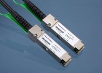 China Brocade compatible Qsfp+ to sfp+ Copper Breakout Cable , 40G-QSFP-C-0501 for sale
