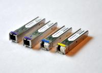 China Rx1310nm BIDI SFP Optical Transceiver DDM / DOM For 1000BASE SM Gigabit Ethernet for sale