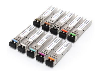 China 1.25G SDH / SONET / ATM SFP Fiber SFP Optical Transceiver CWDM For 120KM for sale