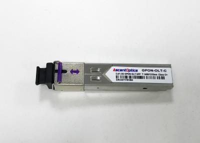China GPON OLT Optical Transceiver SFP Module Class C+  2.5G / 1.25G GPON-OLT-C for sale