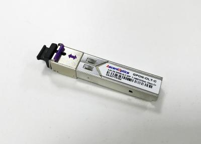 China GPON OLT sfp bidirectional transceiver Class C+ Tx 1490nm Rx 1310nm 20KM SC Connector for sale