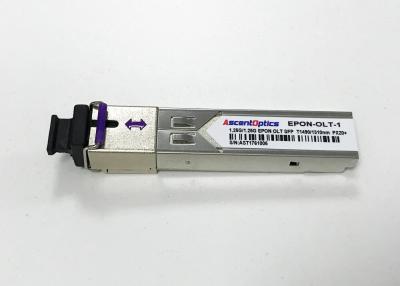 China EPON OLT sfp fiber optic transceiver 1.44Gbit / s downstream 1.244 Gbit / s upstream for sale