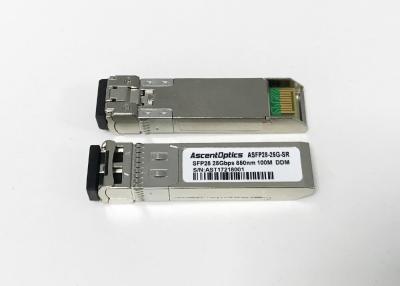 China 850Nm 300m SFP28 Optical Transceiver SFP28-25G-SR Cisco compatible for sale