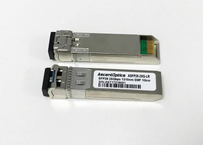China Compatible Cisco LC SFP28 Transceiver , LR fiber optic transceiver module for sale