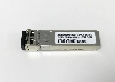 China Ethernet switch optical transceiver SFP 850nm compatible cisco 25GB SFP SR 300M for sale