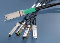 China QSFP + Copper Cable Insulated Twinax Passive QSFP - 4SFP10G - CU1M for sale
