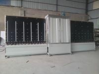 China 8m / Min Vertical Glass Cleaning Machine With Glass Washing And Drying Function for sale