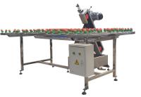 China Abrasive Belt Automatic Glass Polishing Machine For Flat Glass Tough Edge Processing for sale