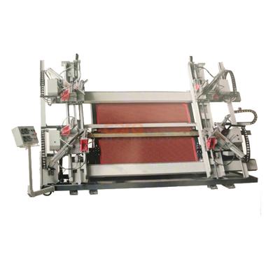 China CNC Four Corner UPVC Window Welding Machine 1800x3000mm Welding Size 7Kw for sale
