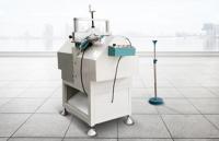 China Precise Cutting Upvc Window Machine V Notch Cutting Saw Making Machine for sale