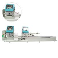China High Precision CNC Aluminium Door And Window Making Machine Double Head Cutting Saw for sale