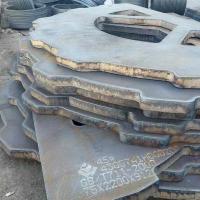 China Q345R Material Carbon Steel Flame Cutting Parts With 25000 Tons Monthly Capacity for sale