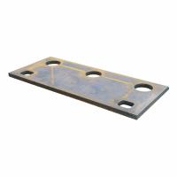 China Black Metal Carbon Steel Plate CNC Cutting Service Flame Cutting Parts for sale