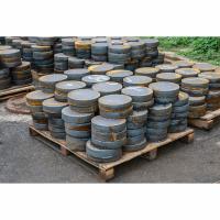 China Black Metal Carbon Steel Plate CNC Cutting Service Flame Cutting Parts for sale
