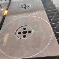 China Flame Cutting Carbon Steel Plate Customized Material Cutting Parts for sale