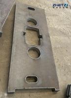 China Carbon Steel Custom Metal Plate Cutting Parts Radiating Many Industrial Fields for sale