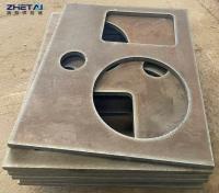 China Carbon Steel Custom Metal Plate Cutting Parts Radiating Many Industrial Fields for sale