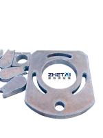 China 8mm Customized Metal Sheet Cutting Laser Cutting Steel Plates for sale
