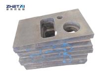 China Black Metal Carbon Cut To Size Steel Plate Customized National Standard Material Cutting Parts for sale