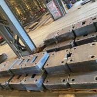 China Carbon Steel Plate Custom Flame Cutting Custom High Precision Steel Plate Parts For Mechanical Equipment for sale
