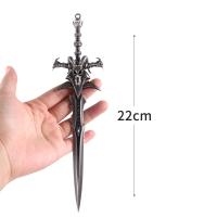 China Frostmourne 22CM World Of Warcraft Sword Keychain Mini Katana Cosplay for sale
