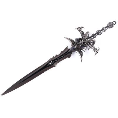 China Frostmourne 22CM World Of Warcraft Sword Keychain Mini Katana Cosplay for sale