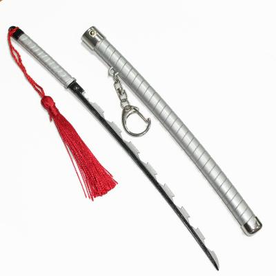 China Demon Slayer Hashibira Inosuke Zinc Alloy Katana Sword Anime Cosplay for sale
