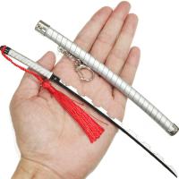 China Demon Slayer Hashibira Inosuke Zinc Alloy Katana Sword Anime Cosplay for sale