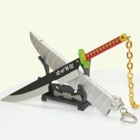 China 22cm Demon Slayer Keychain Uzui Tengen Nichirin Swords Toy for sale