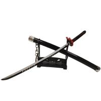 China Custom Metal Mini Toy Sword Keychain Demon Slayer Sword Katana Cosplay for sale