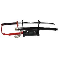 China Custom Metal Mini Toy Sword Keychain Demon Slayer Sword Katana Cosplay for sale