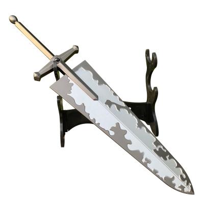 China 30CM 3D Model Keychain Asta Demon Slayer Sword Anime Weapon Blunt Metal Crafts for sale