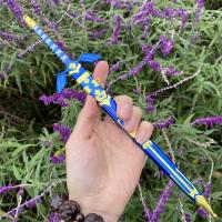 China Teen Gift 30CM Metal Switch Game Master Sword Blunt Display Model Unique for sale
