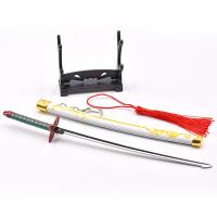 China OEM Anime Sword Keychain Demon Slayer Kochou Shinobu Katana Keychain for sale