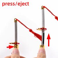 China Kids Game Cosplay Toy Weapon Metal Sword Demon Slayer Hashibira Inosuke for sale