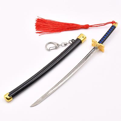 China Mini Toy Katana 3D Model Keychain Devil Slayer Springing Sword Model for sale