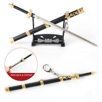 China Ancient Chinese Famous Sword 3D Model Keychain Zhan Lu Model for sale