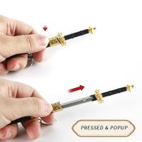 China Ancient Chinese Famous Sword 3D Model Keychain Zhan Lu Model for sale