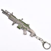 China Game Character Mini Metal Gun Models APEX Hero Spitfire Light Machine for sale