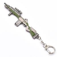 China Environmentally Friendly Metal Gun Keychain APEX Hero G7 Scout Gun Model Toy for sale