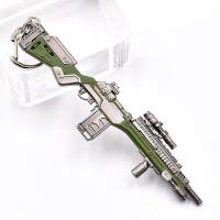 China Environmentally Friendly Metal Gun Keychain APEX Hero G7 Scout Gun Model Toy for sale