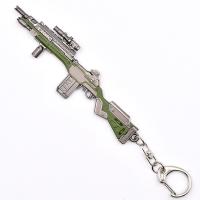 China Environmentally Friendly Metal Gun Keychain APEX Hero G7 Scout Gun Model Toy for sale