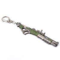 China 3D  Zinc Alloy Metal Gun Keychain APEX Hero Ao Dog Shotgun Model Toy for sale
