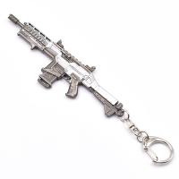 China Steelseries Apex Pro Mekanik Gaming Metal Gun Keychain APEX Hero Hemlock Assault Gun Model for sale