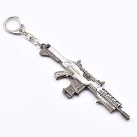 China Steelseries Apex Pro Mekanik Gaming Metal Gun Keychain APEX Hero Hemlock Assault Gun Model for sale