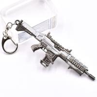 China Steelseries Apex Pro Mekanik Gaming Metal Gun Keychain APEX Hero Hemlock Assault Gun Model for sale