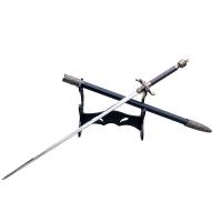 China Thrones Sword Model Needle Metal Sword Keychain Toy Ornaments For Boyfriend Gifts 30Cm for sale