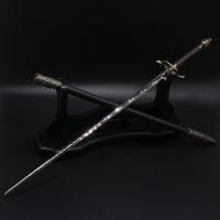 China Thrones Sword Model Needle Metal Sword Keychain Toy Ornaments For Boyfriend Gifts 30Cm for sale