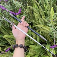 China Thrones Sword Model Needle Metal Sword Keychain Toy Ornaments For Boyfriend Gifts 30Cm for sale